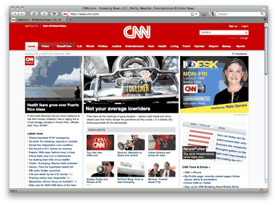CNN Redesigns, again – 2:48AM – Entertaining Kuwait since 2003